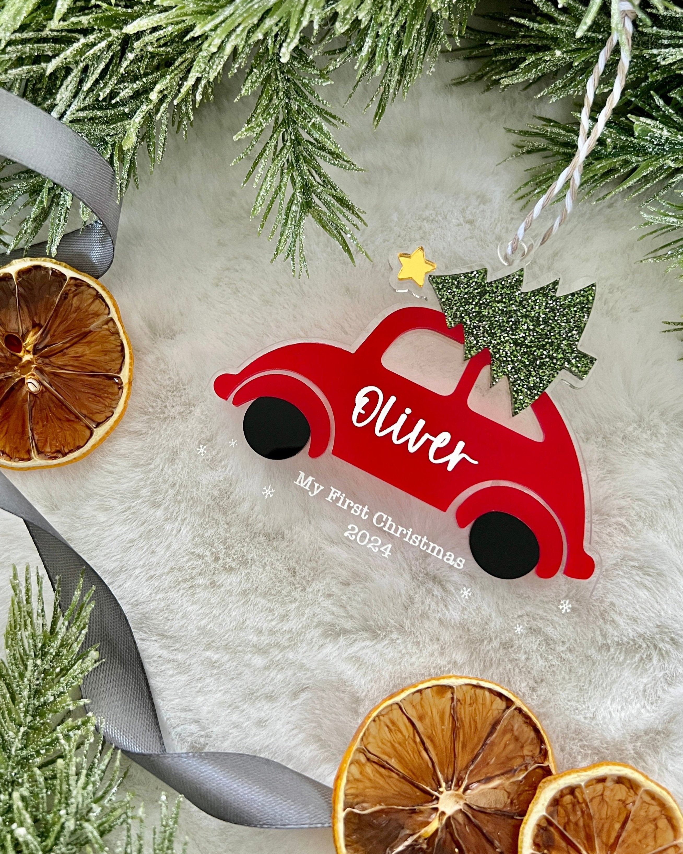 My First Christmas Buggie Ornament hey junie